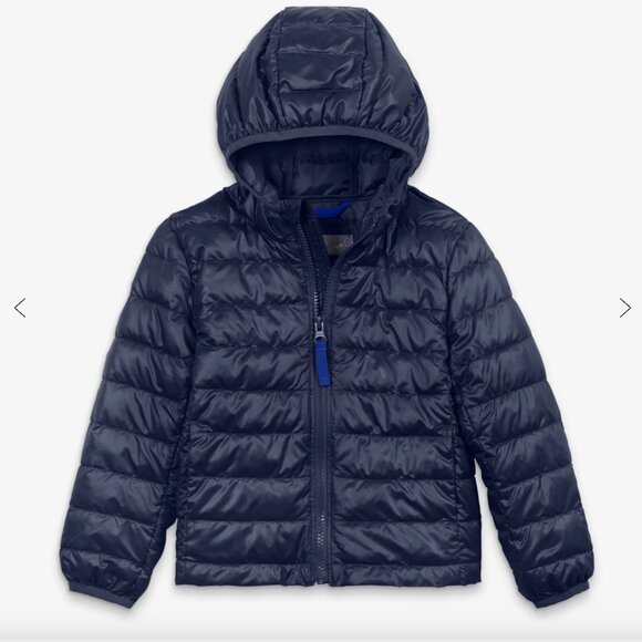 Primary | Jackets & Coats | Primary Lightweight Puffer Jacket In Navy ...